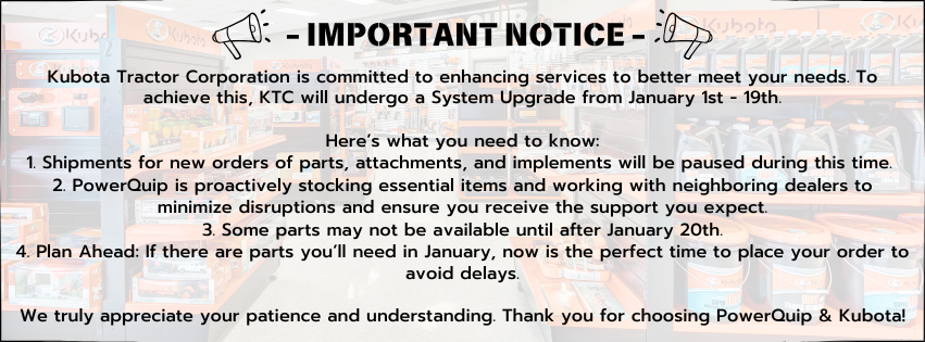 Importance Notice - PowerQuip, Inc.